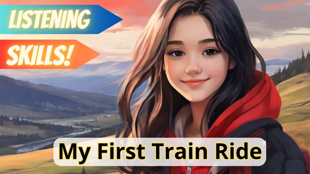 Kate's First Train Ride Improve Your English Listening Skills - YouTube