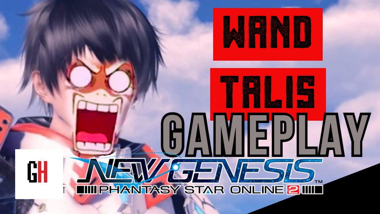 PSO2 NGS Techter Gameplay - YouTube