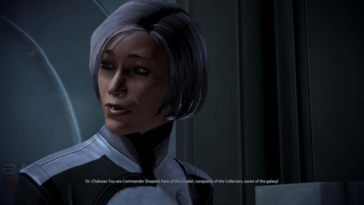 Mass Effect 3: Shepard shares another Brandy with Dr. 'Karin' Chakwas ...