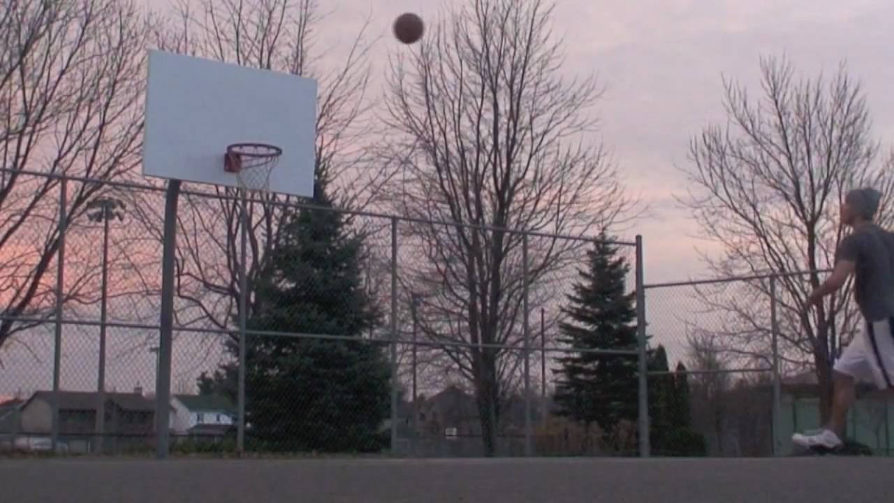 Impossible dunks brings down the house 7: New dunk: Board under leg ...