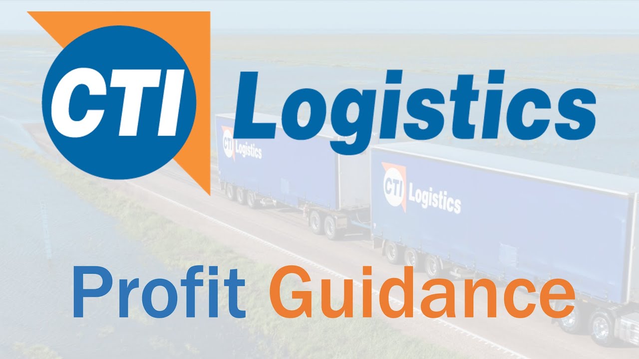 CTI Logistics Profit Guidance | Weakness in the Logisitics Sector? - YouTube