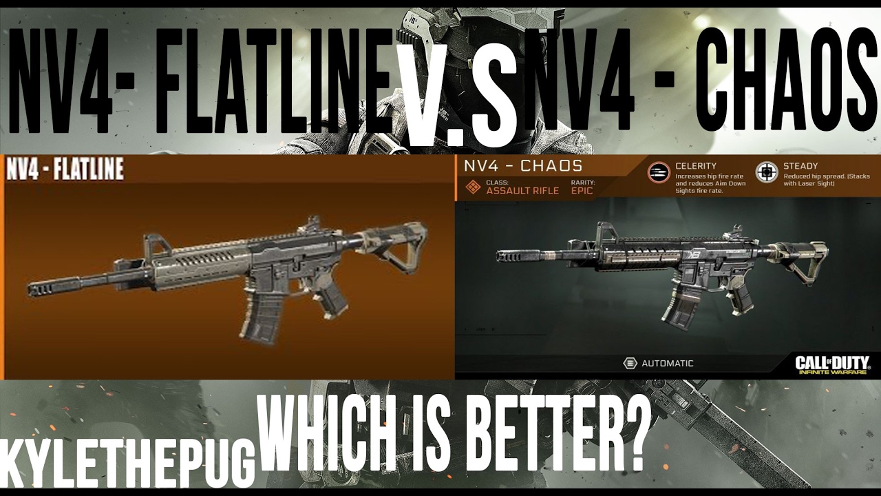 NV4 FLATLINE VS NV4 CHAOS! WHICH EPIC VARIANT IS BETTER? - YouTube