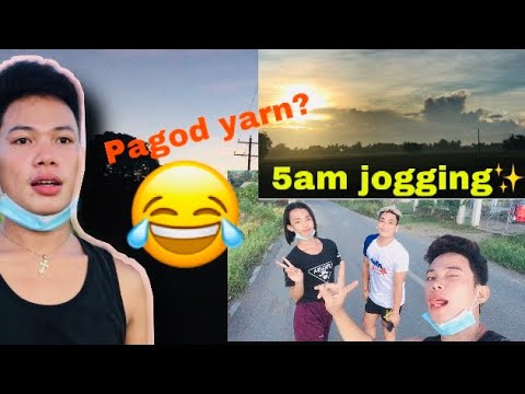 5AM JOGGING W/FRIENDS(DEEJAYMAGBITANG)DJ'S VLOG - YouTube