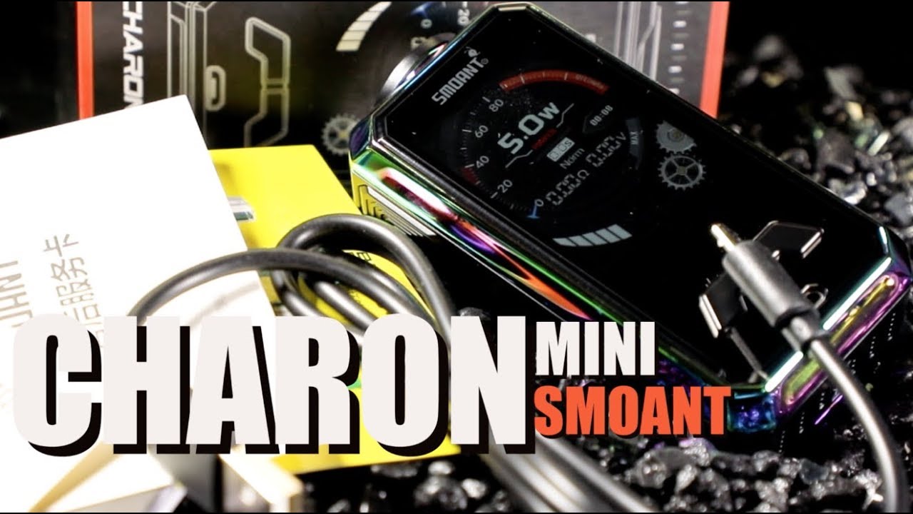 CHARON MINI 225Watt TC Mod By Smoant ~ Vape Mod Review~ - YouTube