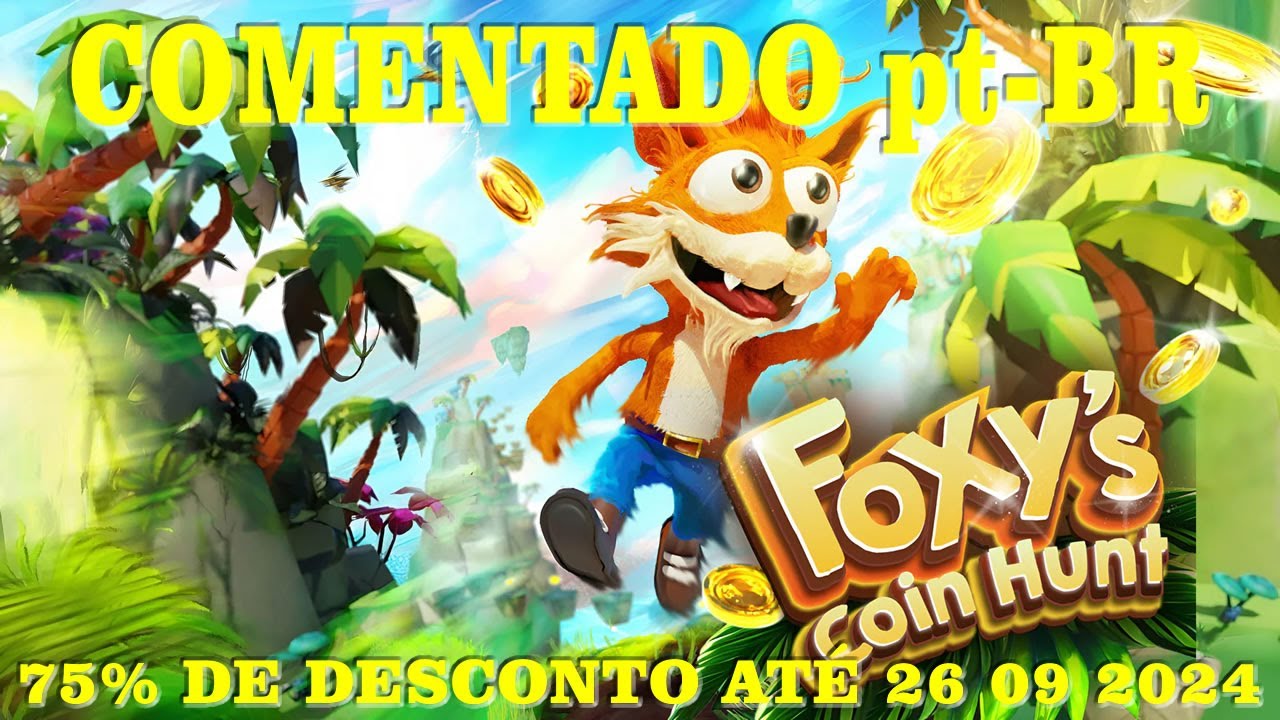 Foxy's Coin Hunt - PS5 Gameplay COMENTADO pt-BR - YouTube
