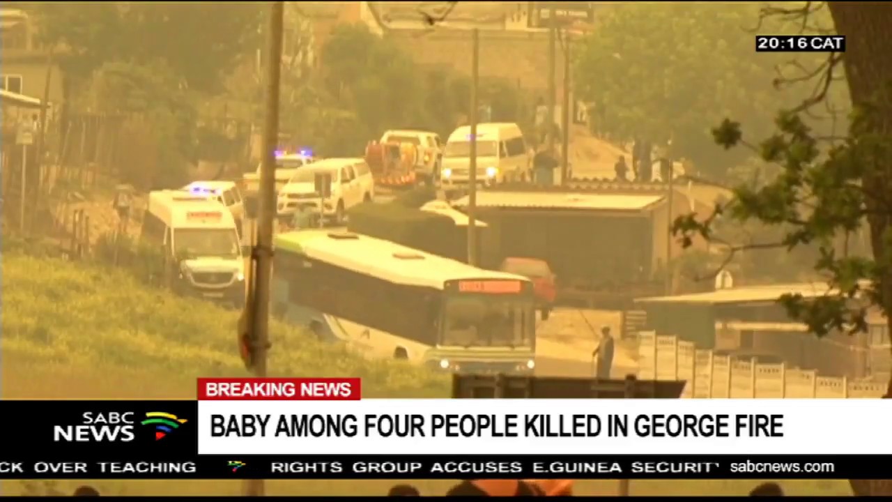 BREAKING NEWS: George fire claims four lives - YouTube
