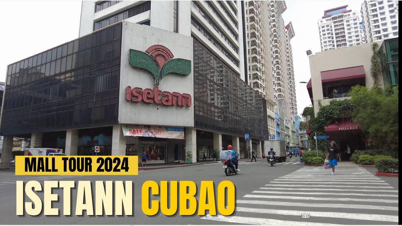 [4K] WALKING TOUR - ISETANN CUBAO QUEZON CITY PHILIPPINES 2024 TOUR ...