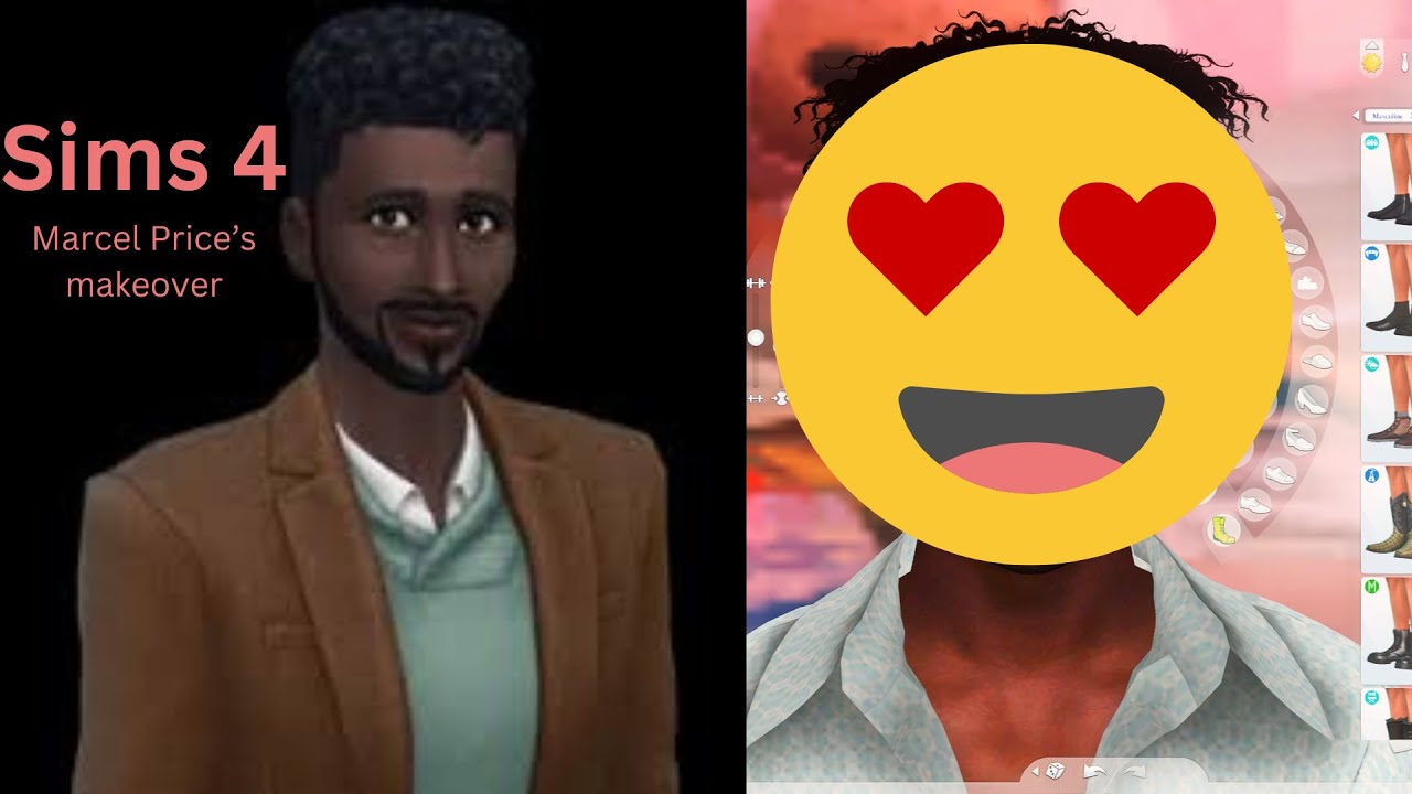 Cas Townie Makeover- Marcel Price- Sims 4 #createasims #sims #sims4 ...