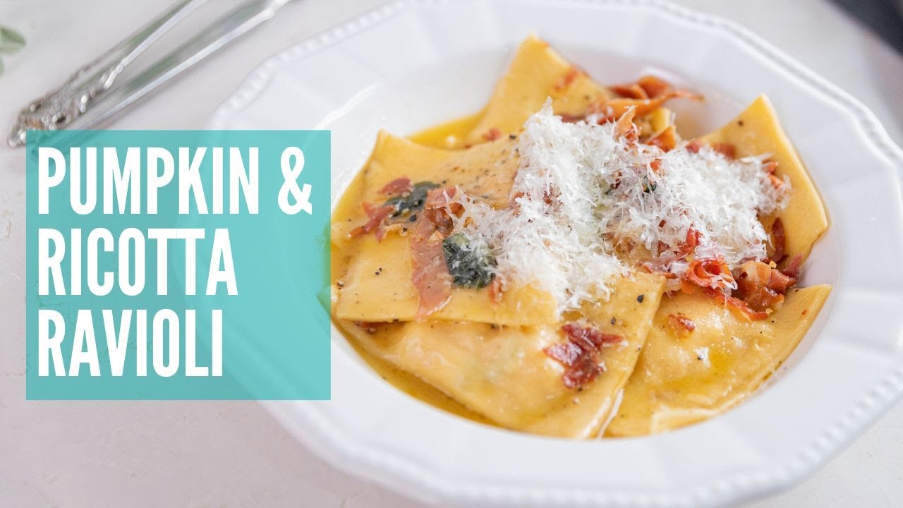 Pumpkin & Ricotta Ravioli | GCBC15 Ep01 - YouTube