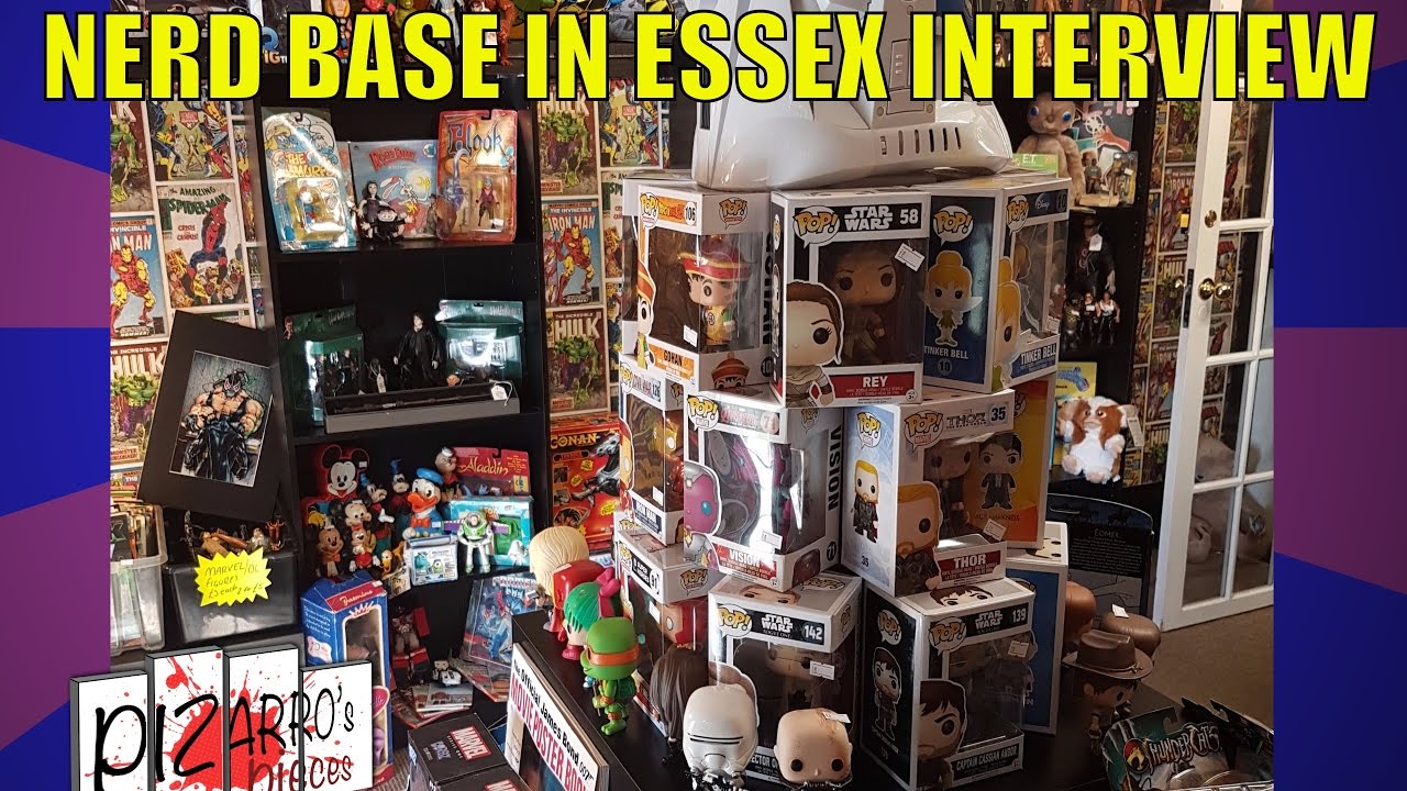 Visit & Interview at new Toy Shop Nerd Base in Essex - YouTube