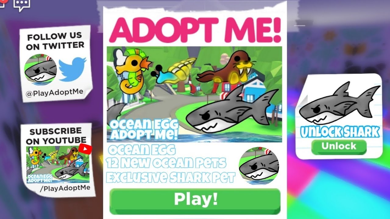 Adopt Me Ocean Egg All Leaks Confirmed Release Date! - YouTube