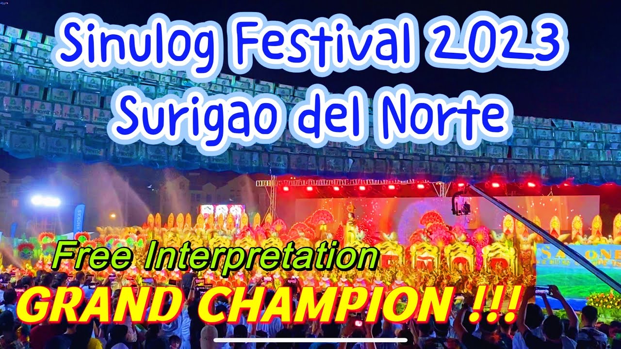 Sinulog Festival 2023 Surigao del Norte CHAMPION 1st Place Free ...