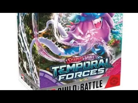 Pokémon TCG Scarlet and Violet Temporal Forces Pre Release Bonus Pack ...