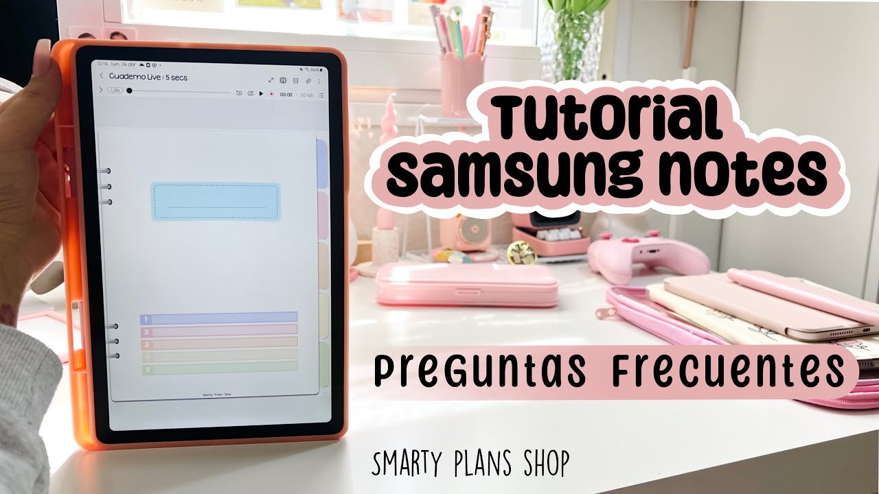 Tutorial Samsung Notes | Preguntas Frecuentes | Smarty Plans Shop - YouTube