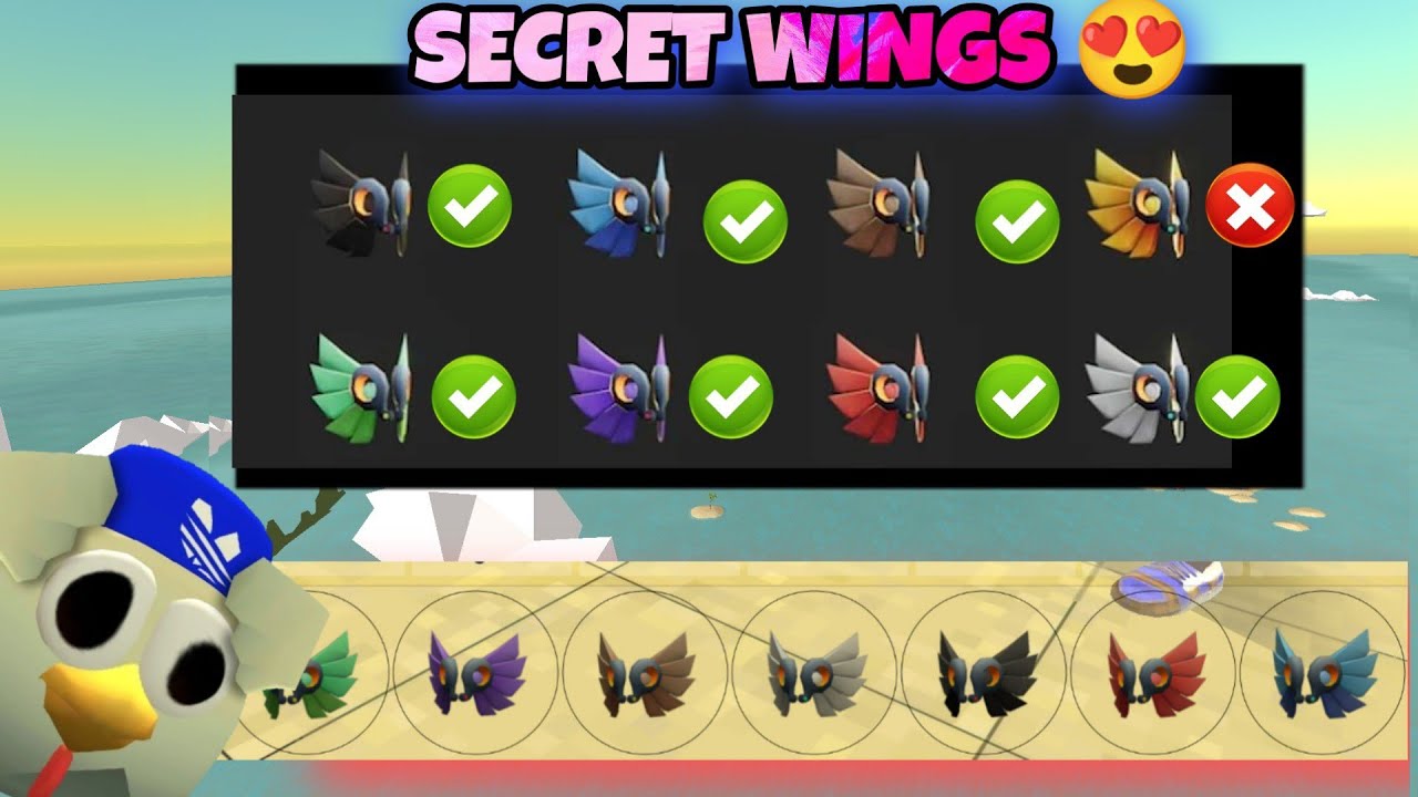 Secret Wings in chicken and update 3.2.04 😍😍 - YouTube