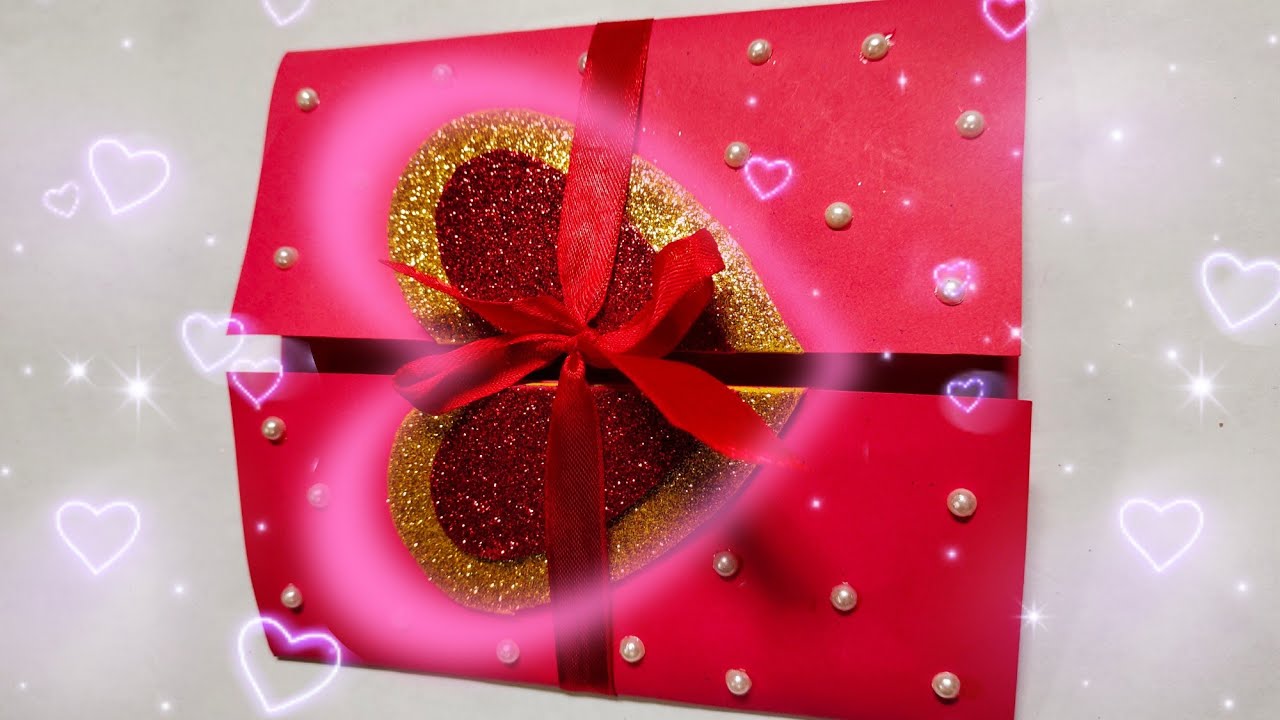 Card from paper | paper craft | quick and easy DIY card - YouTube