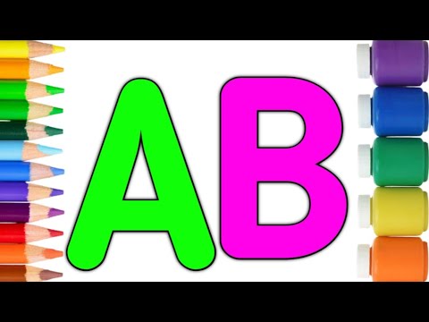 ABCDEFGHIJ Alphabet writing | English latter writing practice | A for ...