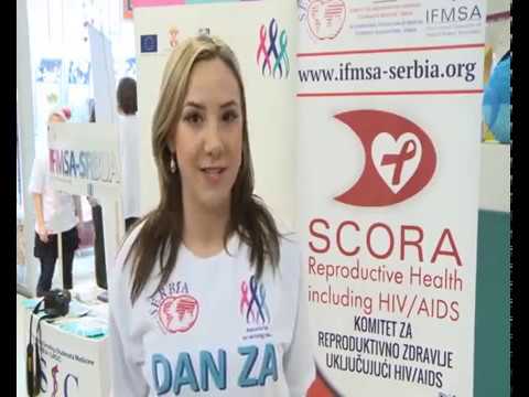 Beograd Masa Davidovic predsednik IFMSA Serbia - YouTube