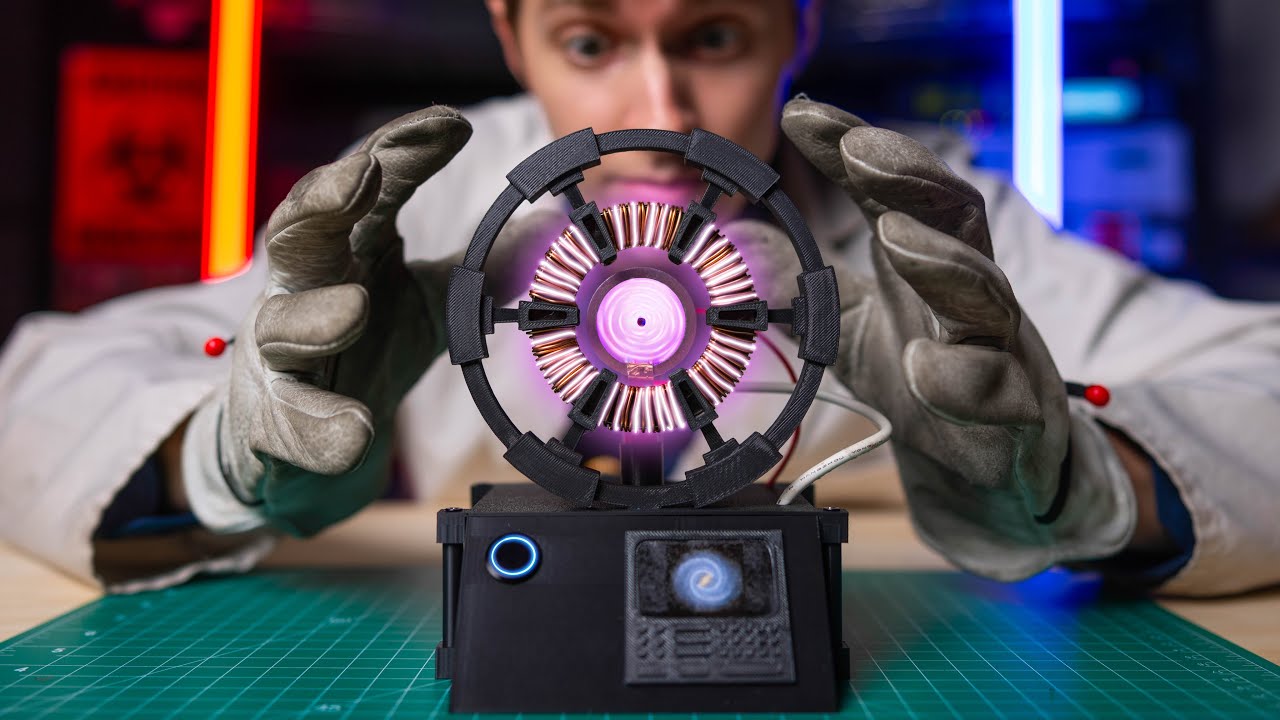 40,000 Volt Plasma Portal Build (DIY) - YouTube