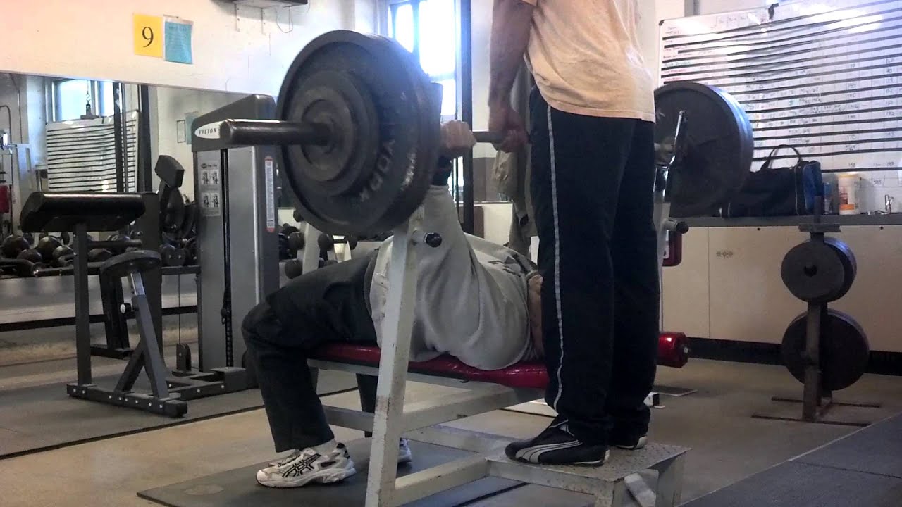 Brian Washington 375lb BP @ Dumbarton Gym 3-30-13 - YouTube