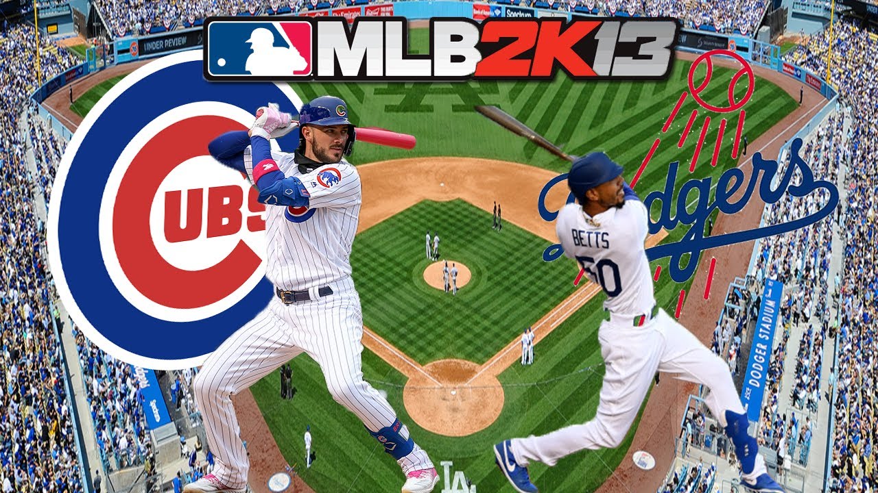 MLB 2019 (2k13) Xbox 360 Gameplay Cubs @ Dodgers - YouTube