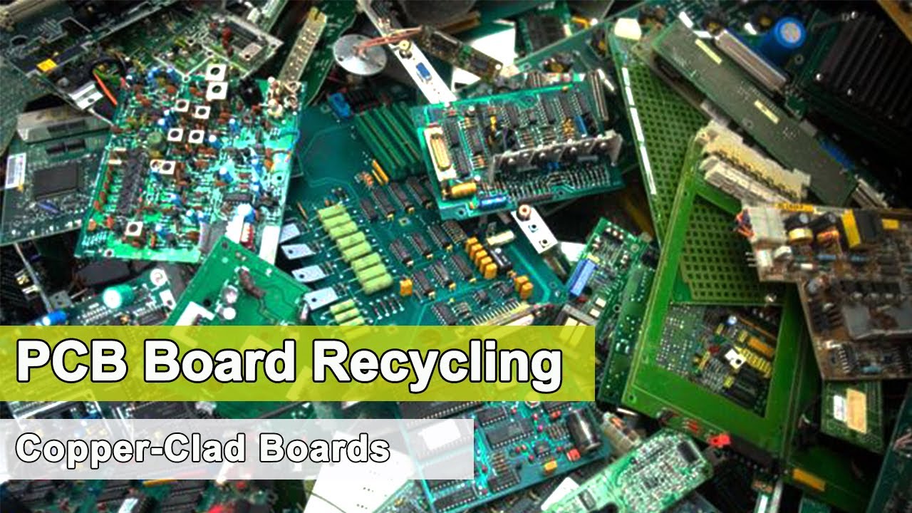 E Waste PCB Recycling Plant Line - YouTube
