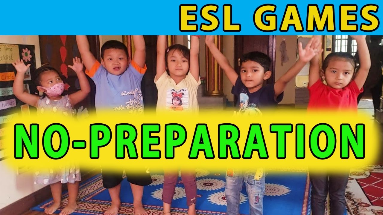No-Preparation ESL Games [Warm Up Activities] - YouTube