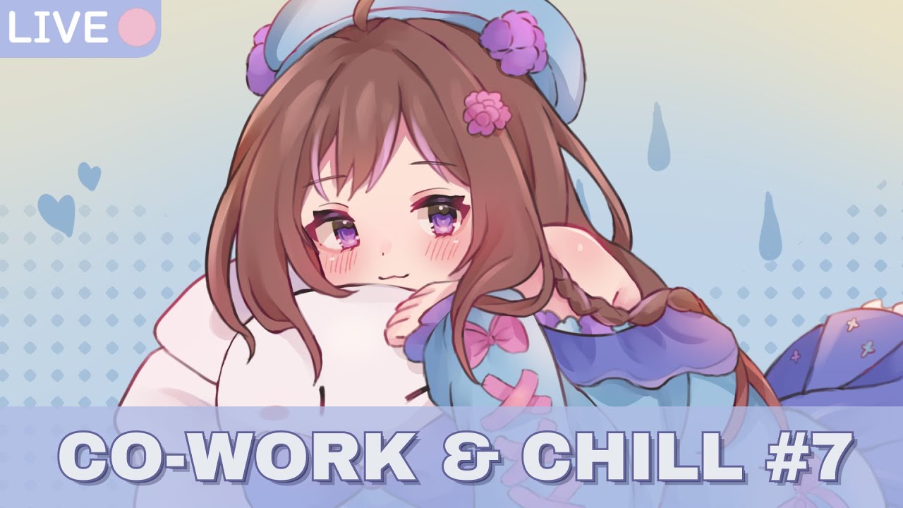 Co-work and Chill #7 30min work, 10min break - YouTube