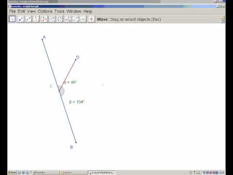 Basic Geometry with Geogebra - YouTube