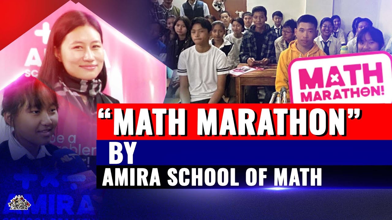 AMIRA SCHOOL OF MATH ORGANIZED “MATH MARATHON” - YouTube