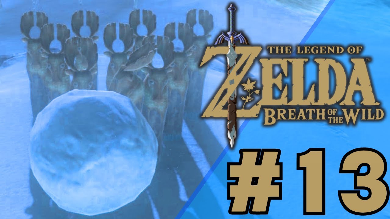 SNOW-BOWLING! (Breath of the Wild: Let's Play! Part 13) - YouTube