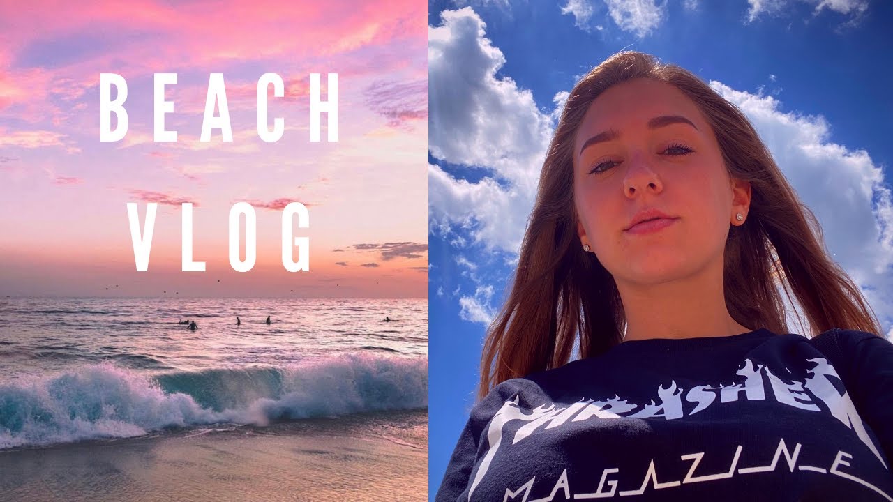 Beach vlog 2020! - YouTube