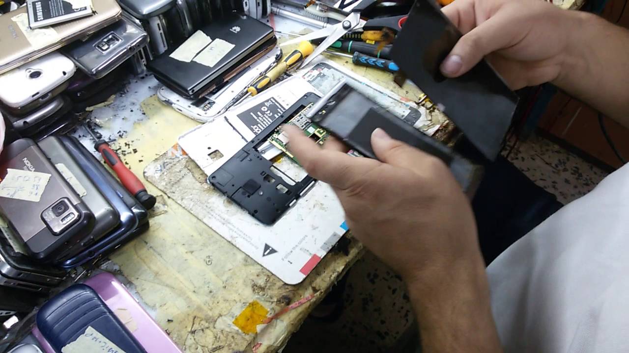 how to change lcd condor c8 - YouTube