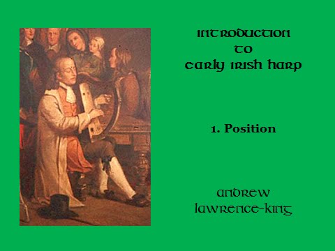 Introduction to Early Irish harp 1 Position - YouTube
