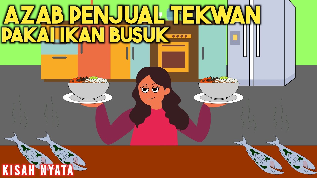 AZAB PENJUAL TEKWAN PAKAI IKAN BUSUK! COCO MEONG EPISODE 176 ...