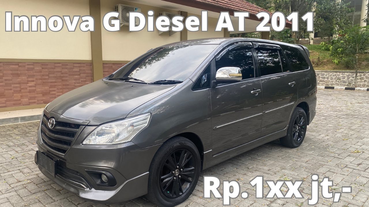 Toyota Innova 2.5 AT Diesel Upgrade 2015 - YouTube