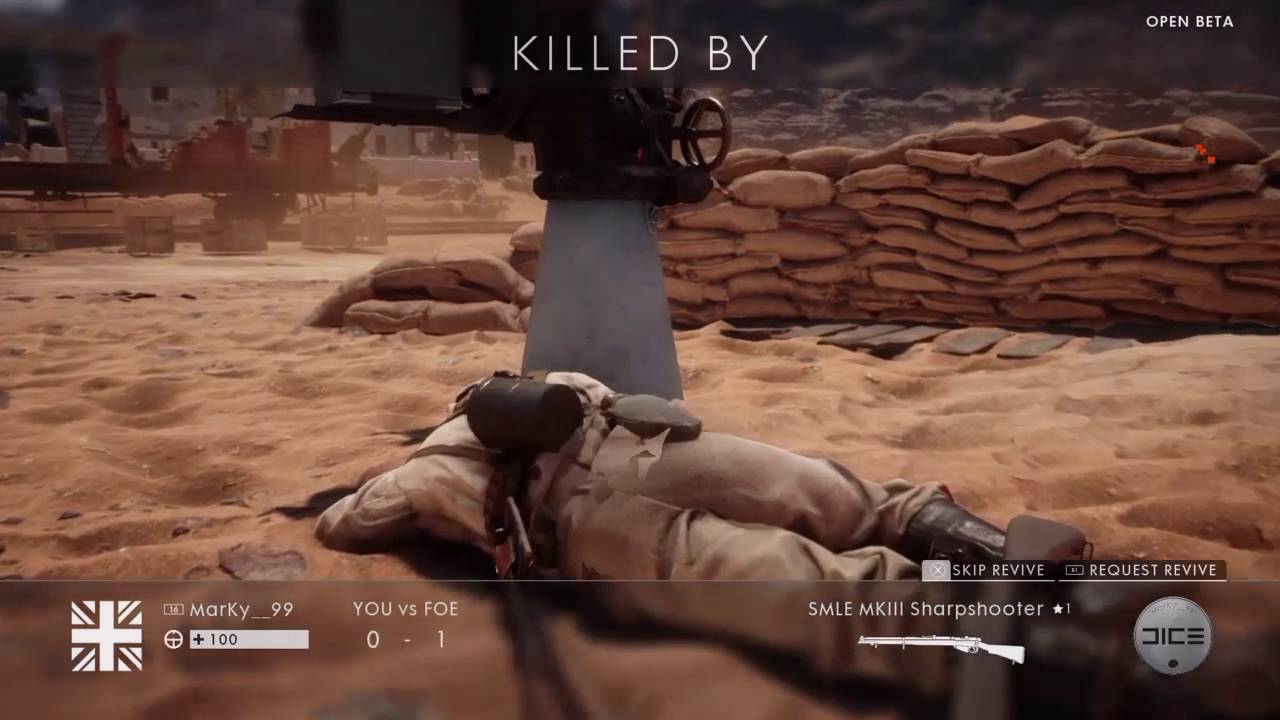 Battlefield1 Beta gameplay!!!!! - YouTube