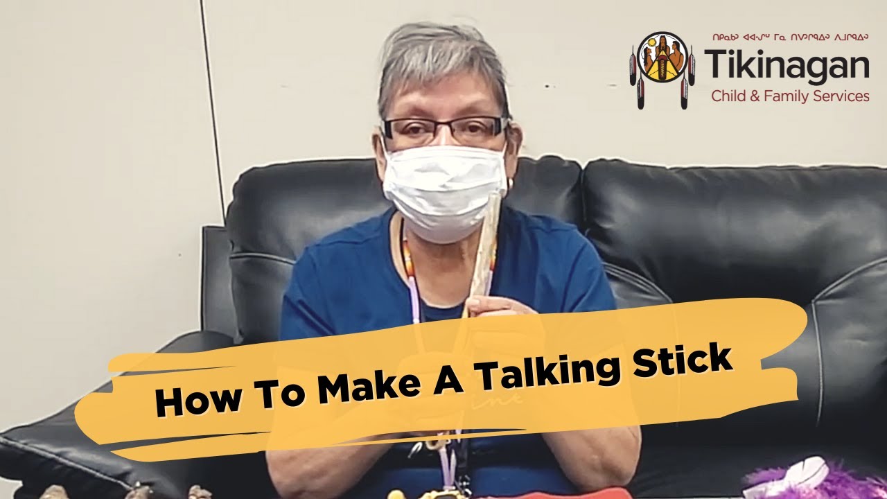 How To Make A Talking Stick - YouTube