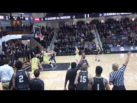 Wofford upsets Georgia Tech on a Fletcher Magee buzzer beater 12/7/17