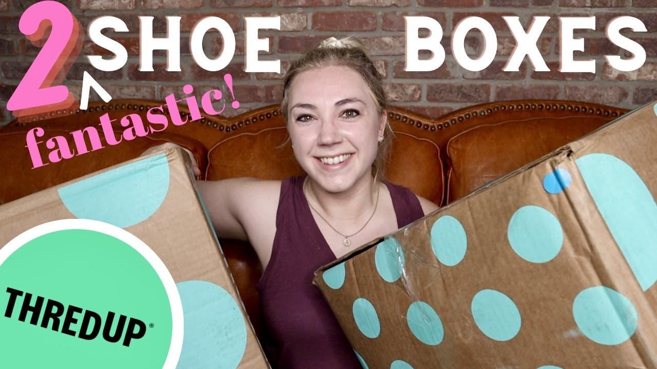 ThredUp Shoe Rescue Box - Two Boxes - 30 Pairs! *FANTASTIC Boxes!! My ...
