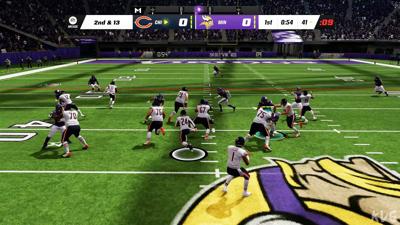 Madden NFL 23 - Chicago Bears vs Minnesota Vikings - Gameplay (PS5 UHD ...