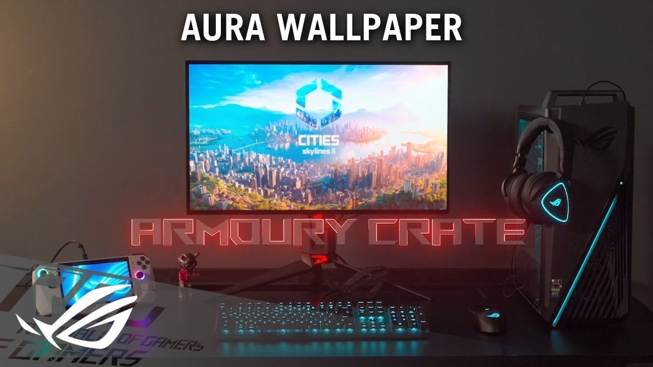 AURA Wallpaper | ROG - YouTube