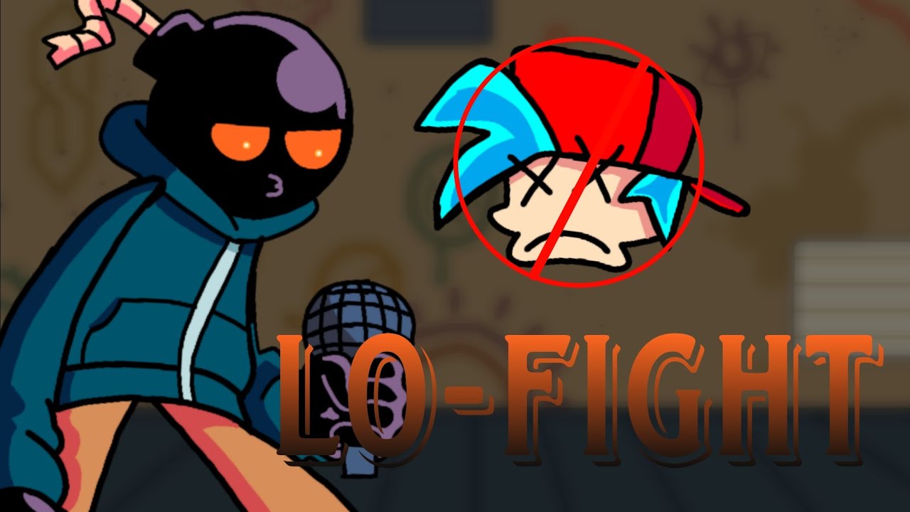 lo-fight but bf doesn't sing it fnf whitty - YouTube