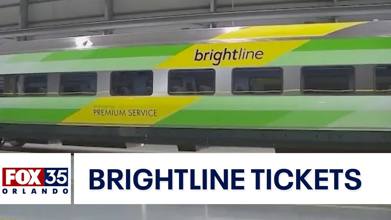 Brightline: Orlando tickets to Miami now on sale - YouTube