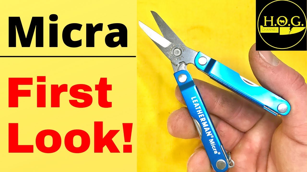 Leatherman Micra Unboxing/First Impressions - YouTube