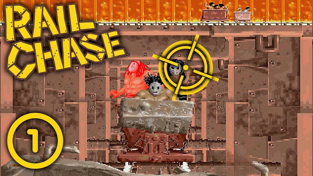 ⭐ Rail Chase: Stage 1 - The Mine Tunnels | 4K/60ᶠᵖˢ | ARCADE - YouTube