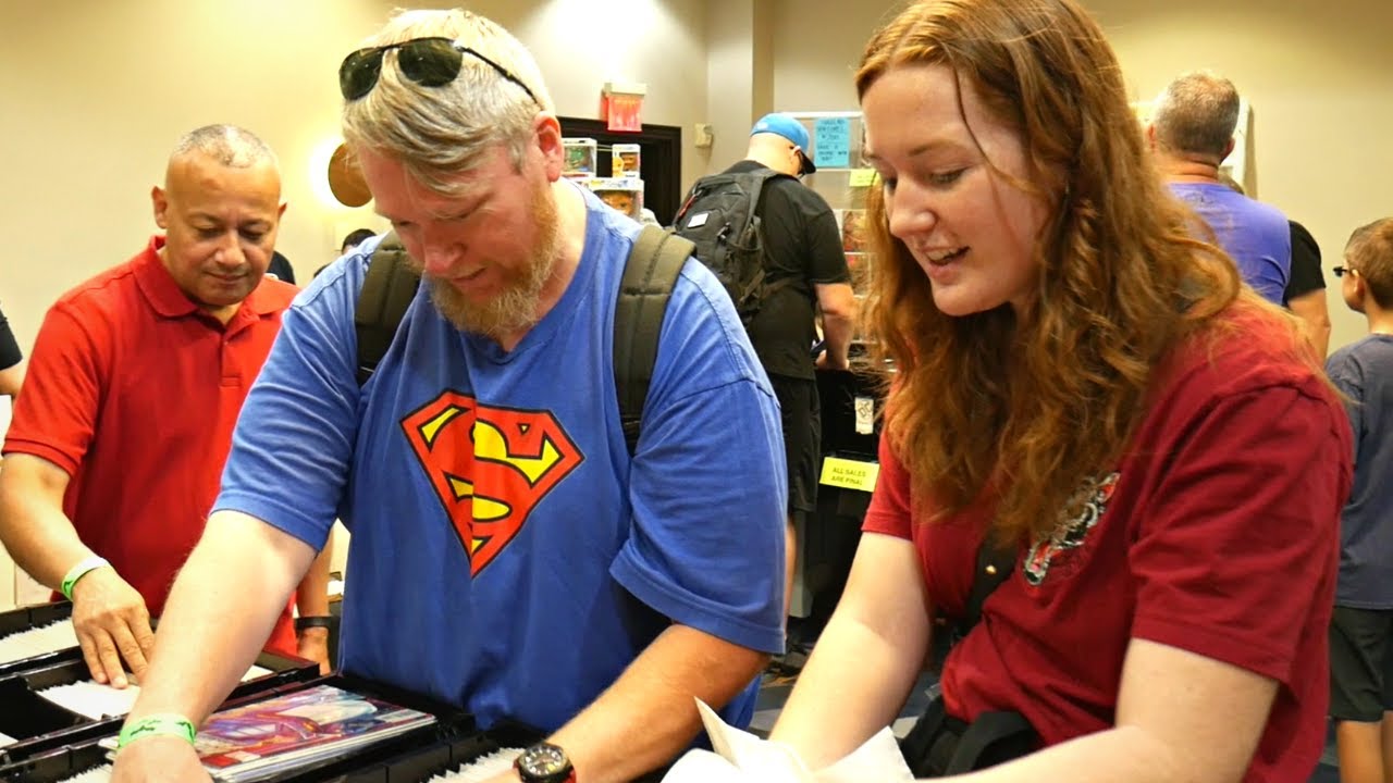 Jam Packed Comic Book Only Convention! - YouTube