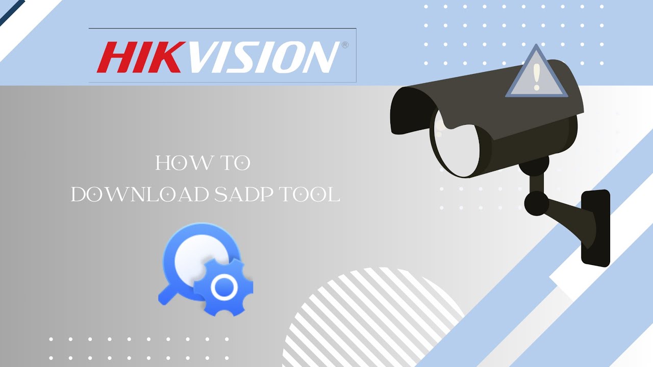 How To Download the SADP Tool - YouTube