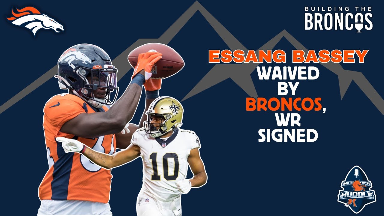 Broncos Waive Starting CB, Sign WR to Practice Squad | Building The ...
