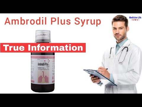 Ambrodil plus syrup use, review in hindi | uses | dose | benefits ...